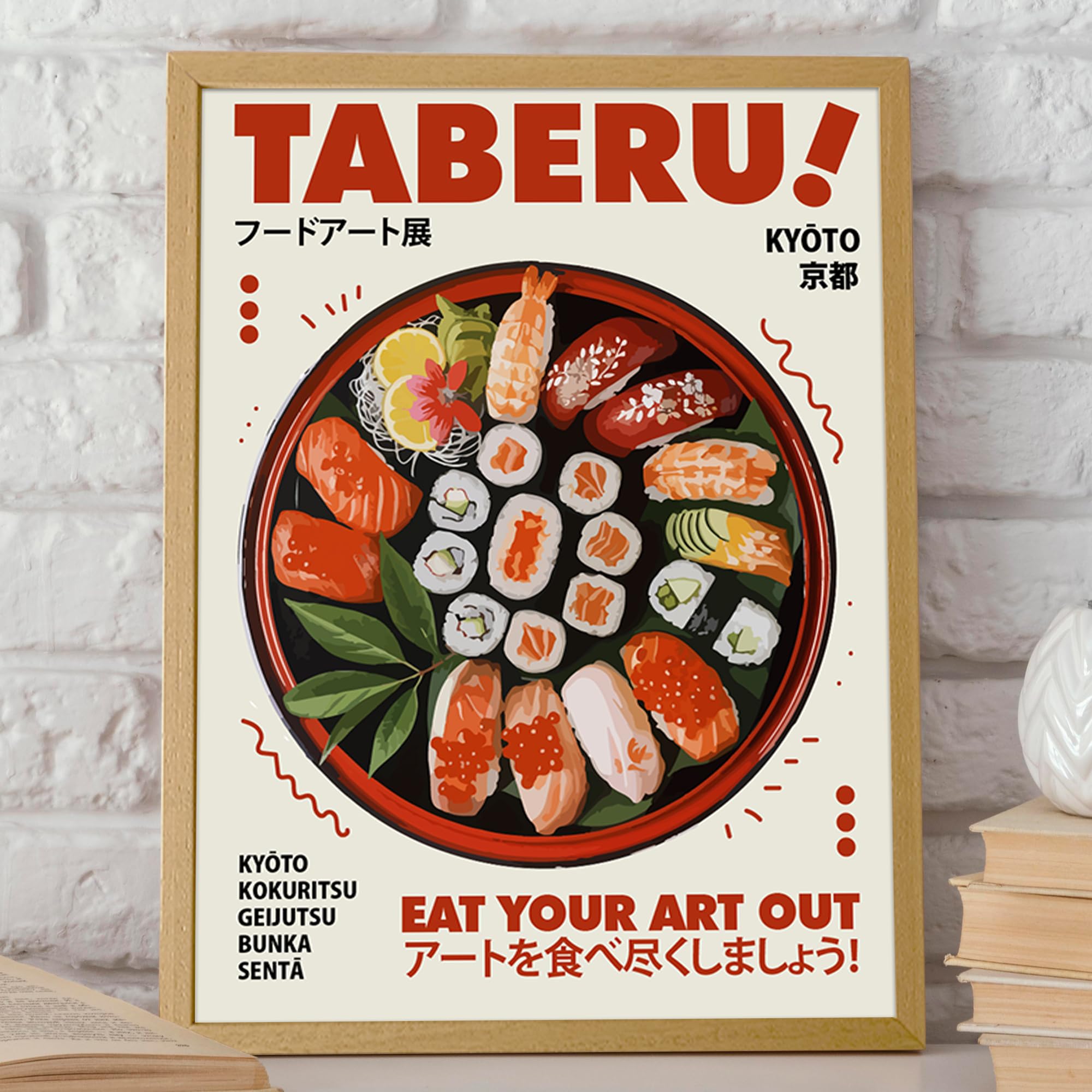 Sushi Illustration Poster