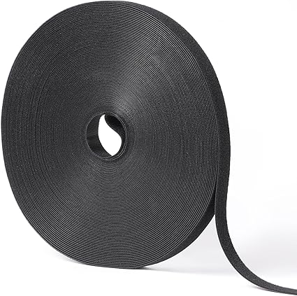 1/2in x 100ft Hook and Loop Roll | Double-Sided Strips, Self-Gripping ...