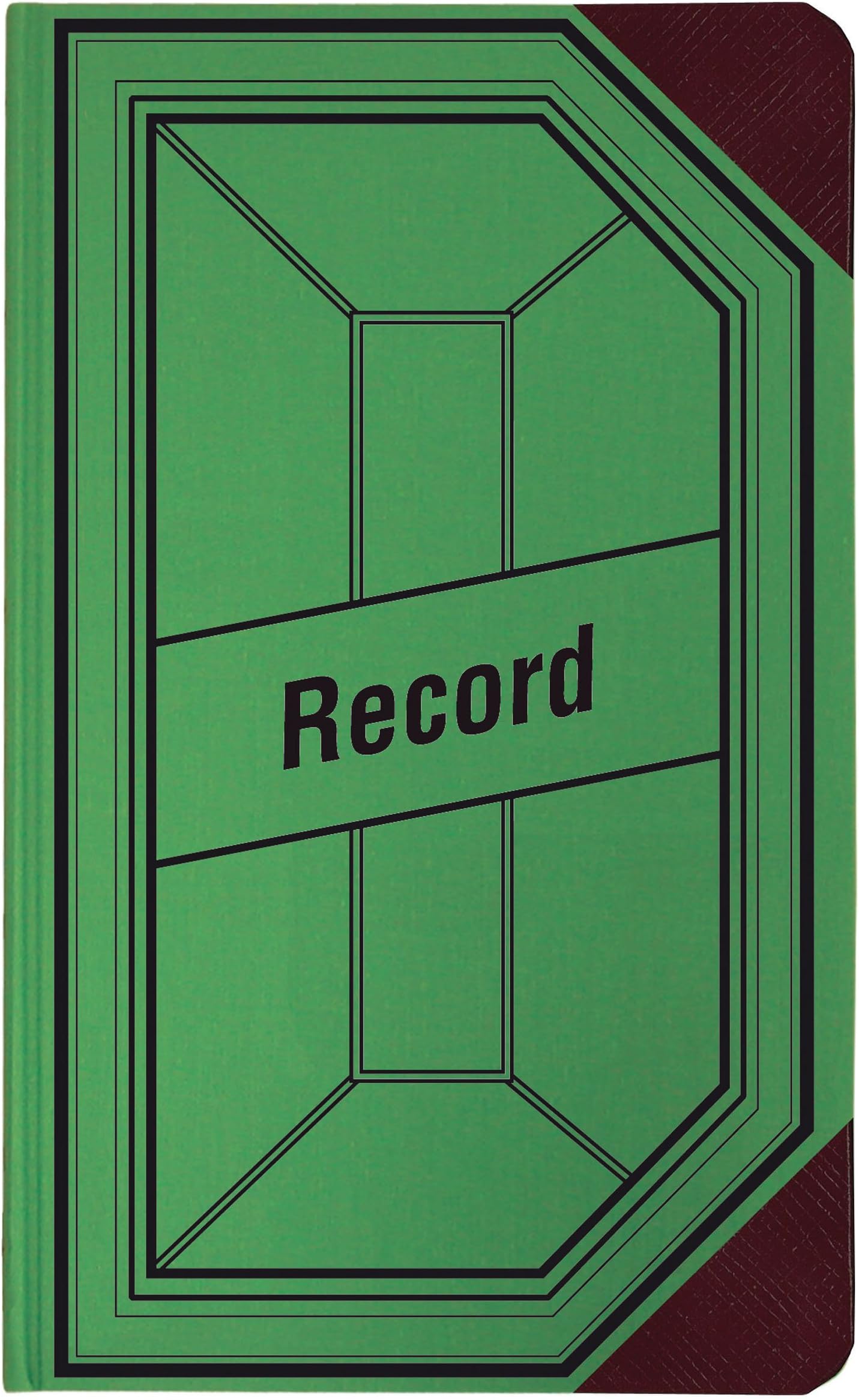 Amazon.com : National Redifrom Record Book, Green Canvas, 9.5 x 6 ...