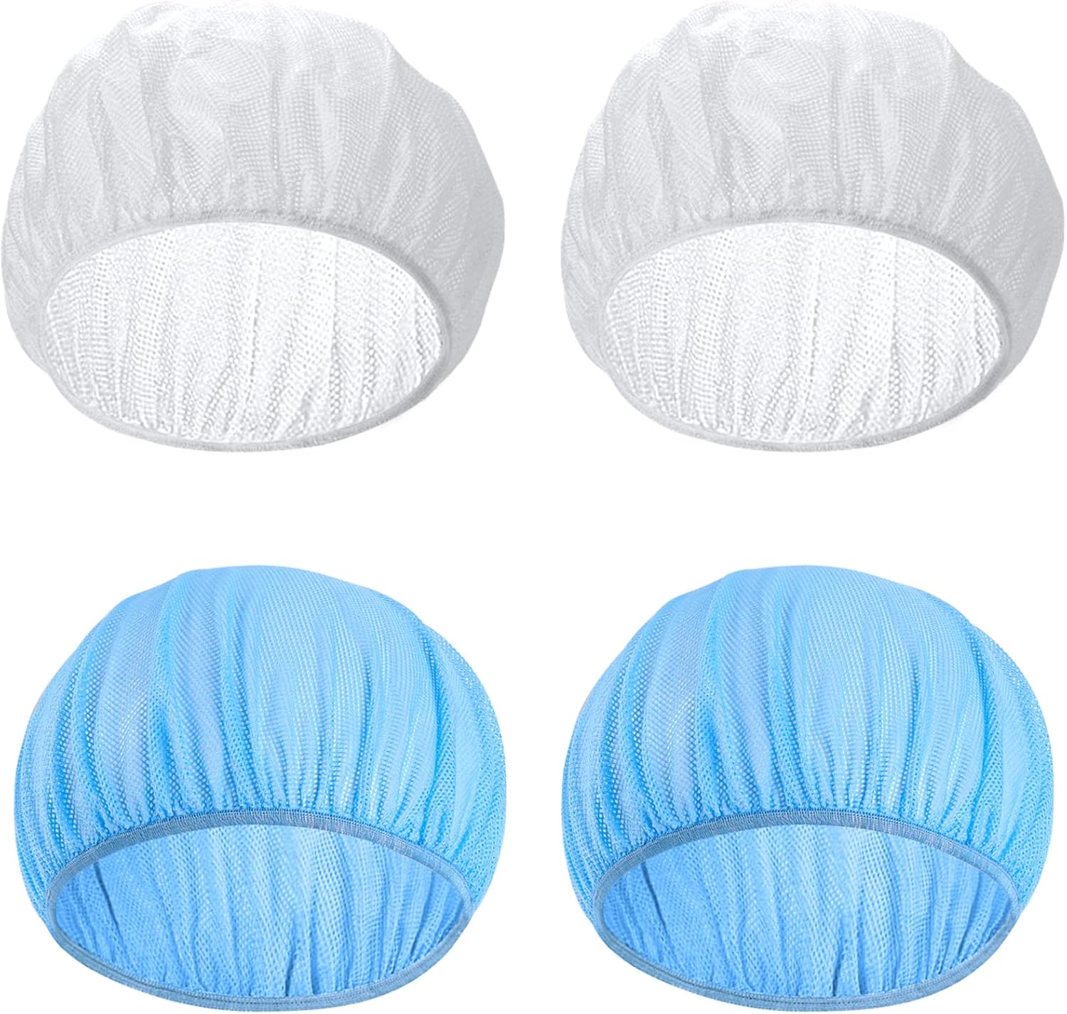 Amazon.com : Mesh Sleep Cap 4 Pcs Hair Net for Women Sleeping Hair Nets ...