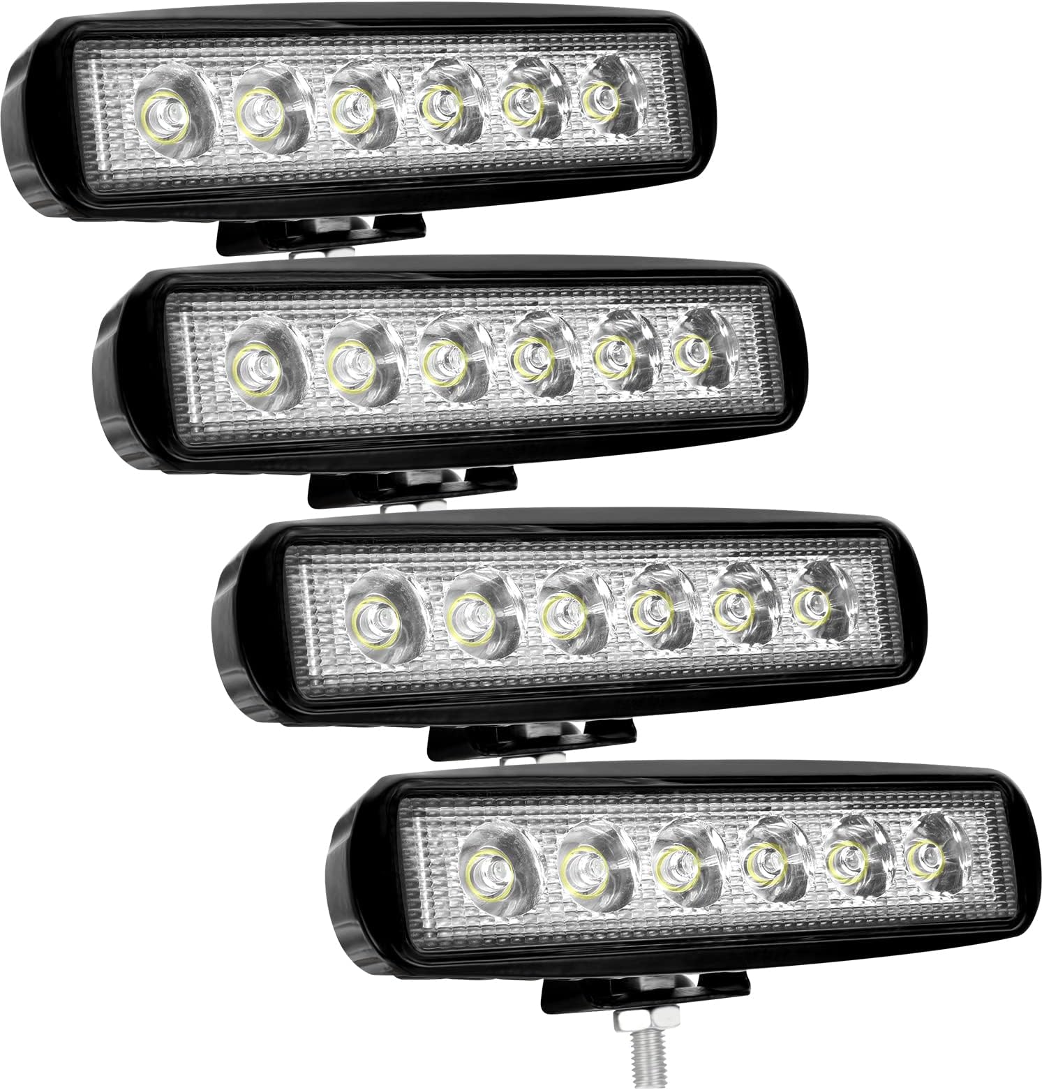 URAQT LED Arbeitsscheinwerfer, 2x60W Auto Scheinwerfer 6000K ...