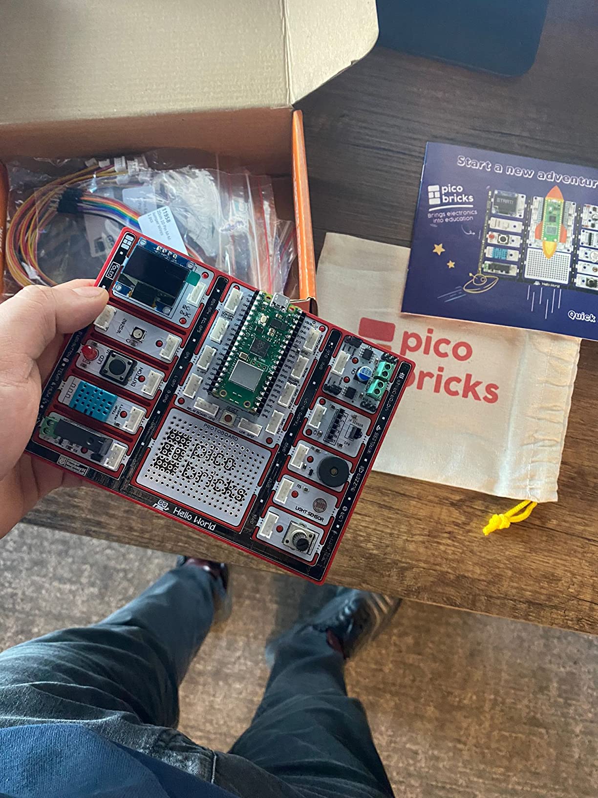 $20/mo - Finance PicoBricks Raspberry Pi Pico W Starter Kit - 26 Pieces ...