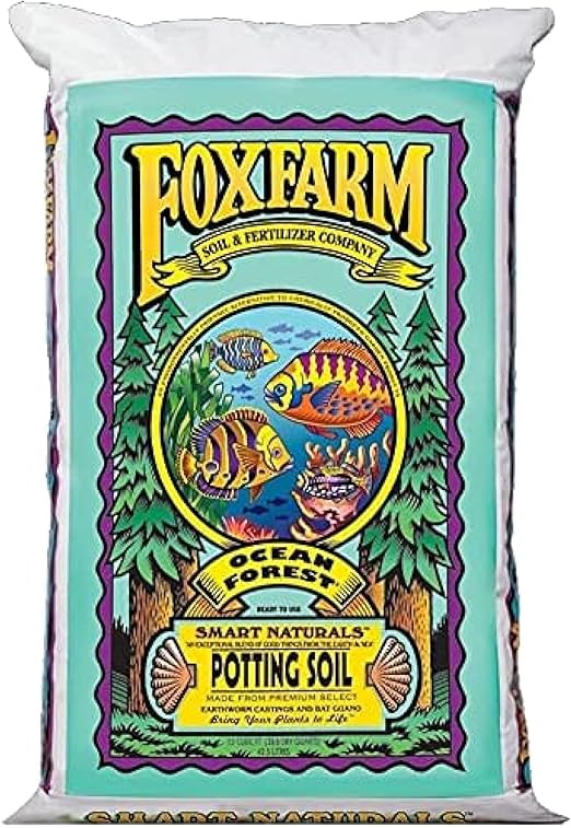 Amazon.com : FoxFarm Ocean Forest Potting Soil, 1.5cu ft : Soil And ...