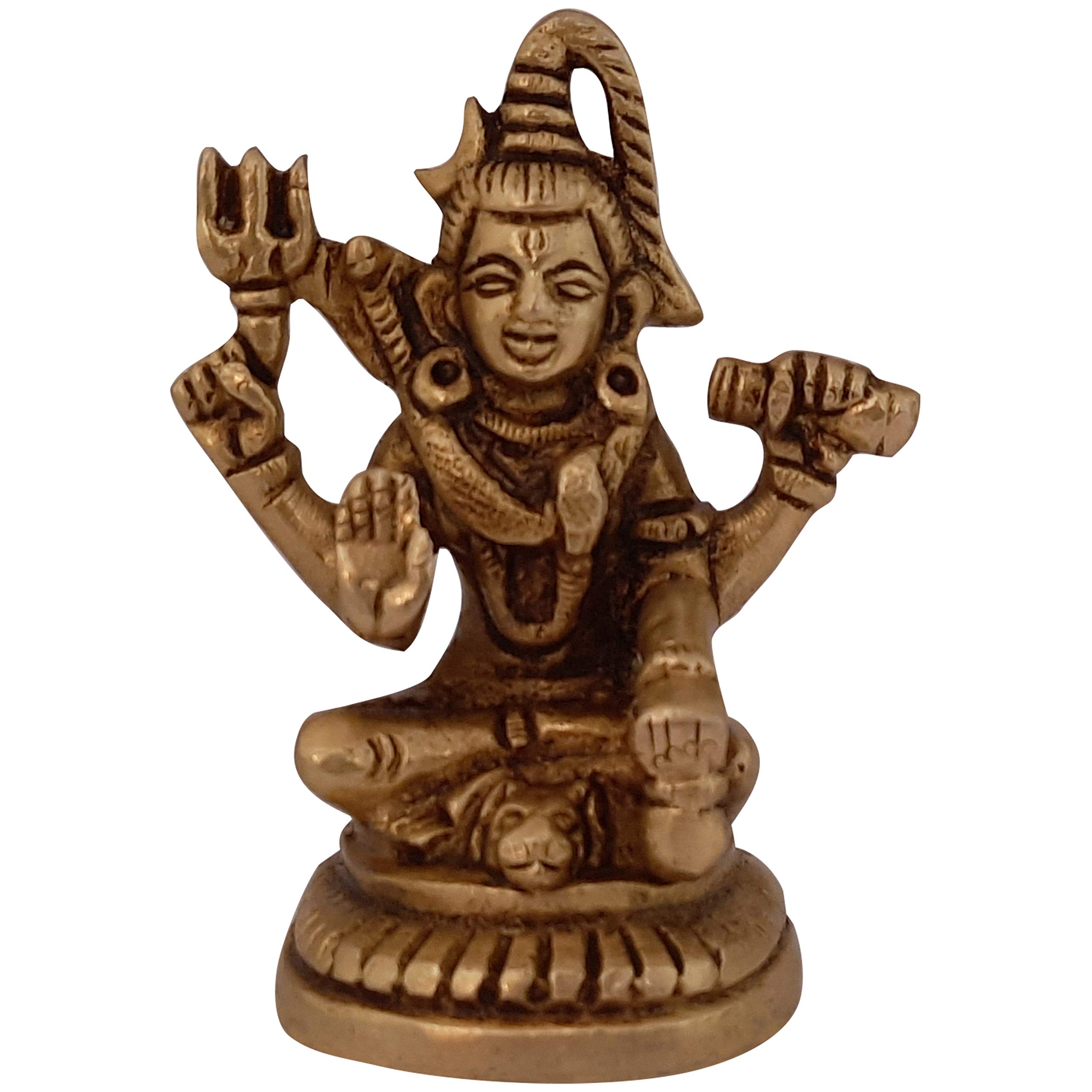 Buy Divya Mantra Shiva Idol for Home Puja Room Decor Pooja Mandir ...