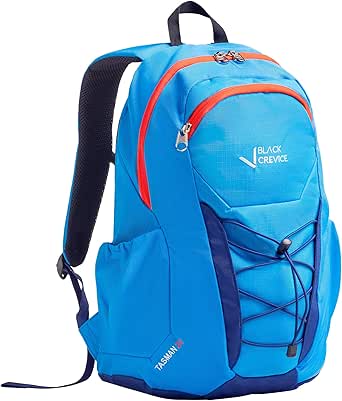 Black Crevice Tasman Backpack 24 L I Outdoor Backpack with Ventilated ...