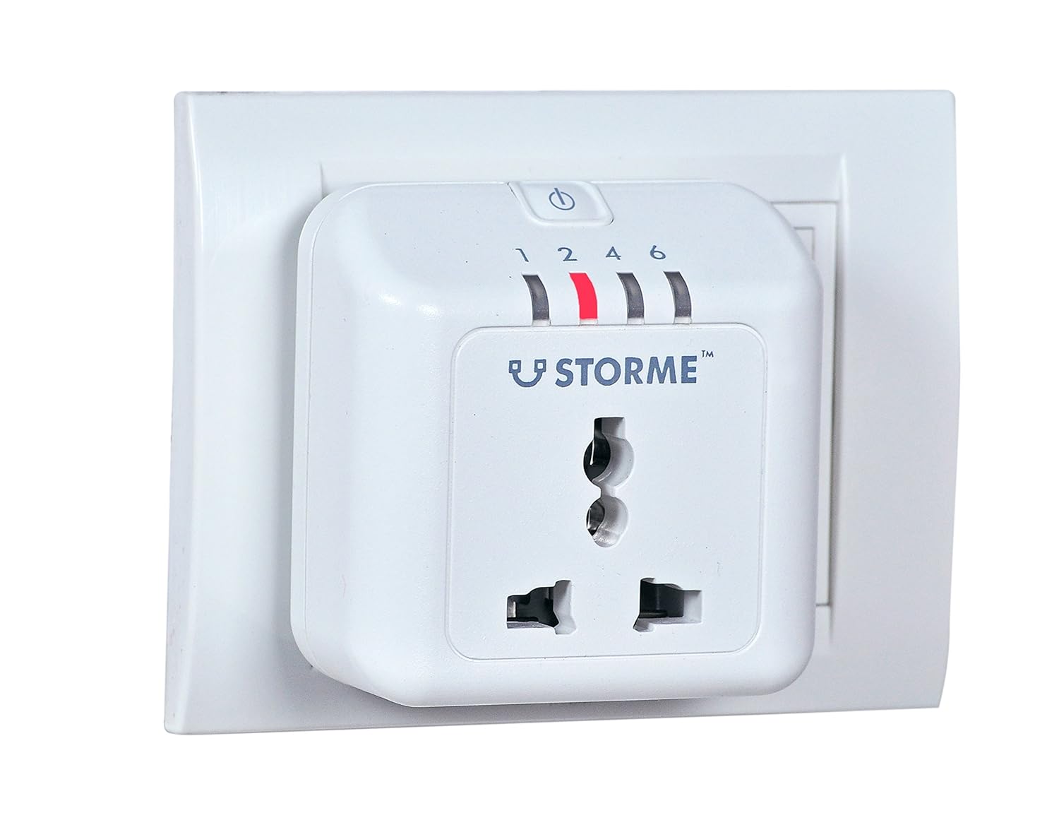 Storme Plastic Socket Automatic Power Cut-Off Timer Socket (White ...