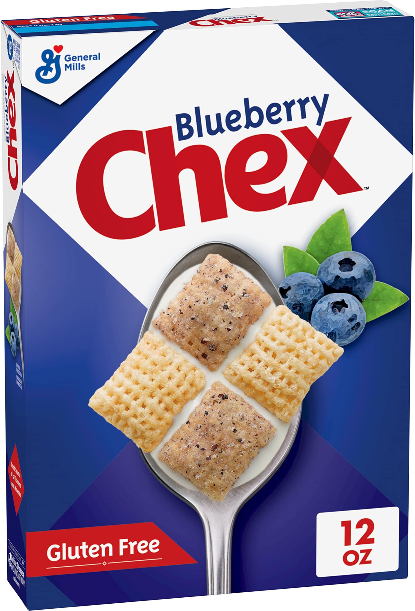 Amazon.com: Blueberry Chex Cereal, Gluten Free Breakfast Cereal, Made ...