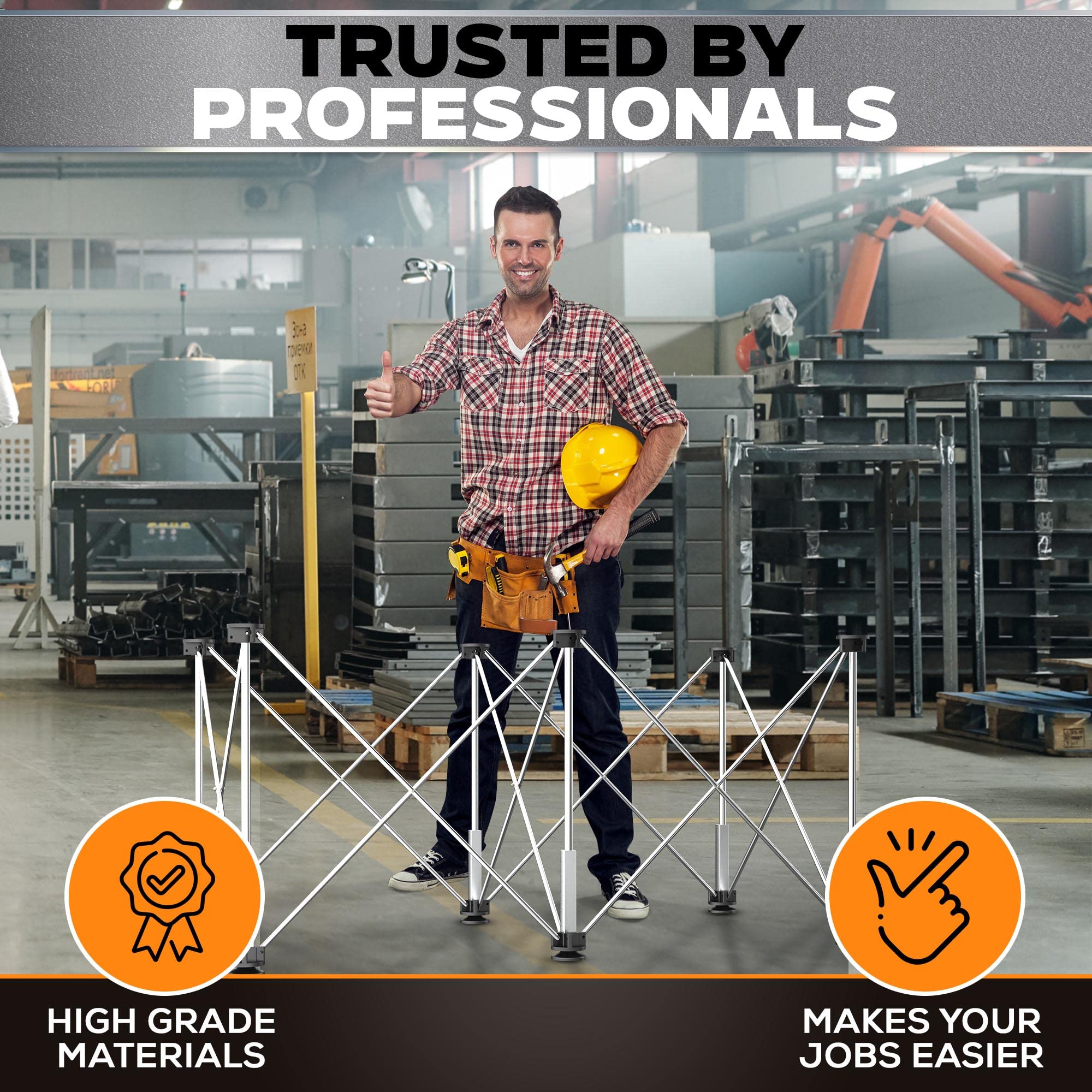 Folding Centipede Workbench Portable Work Table and Folding Sawhorse ...