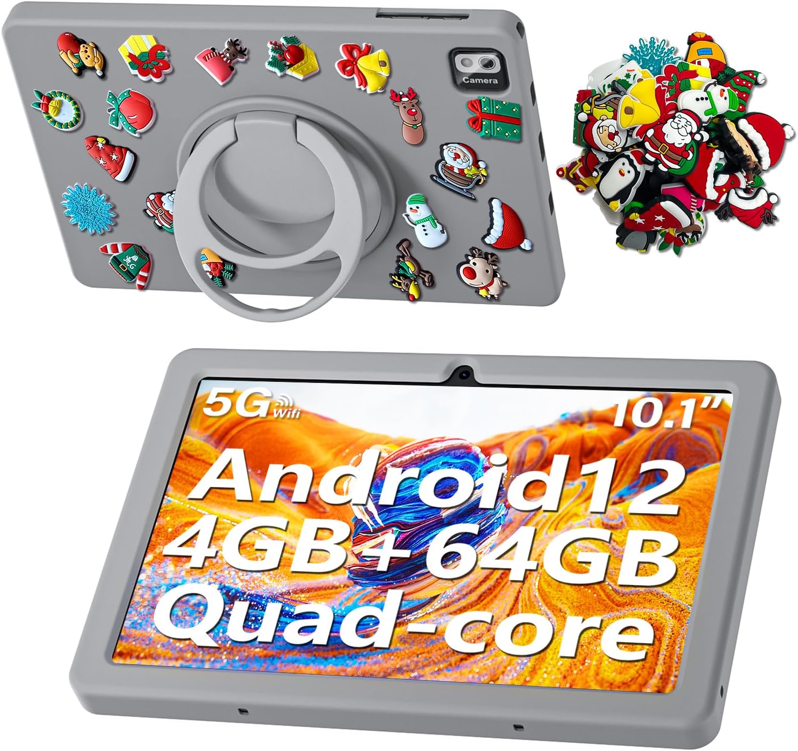 Amazon.com : SGIN 10 Inch Kids Tablet, Android 12 Tablet for Kids with ...