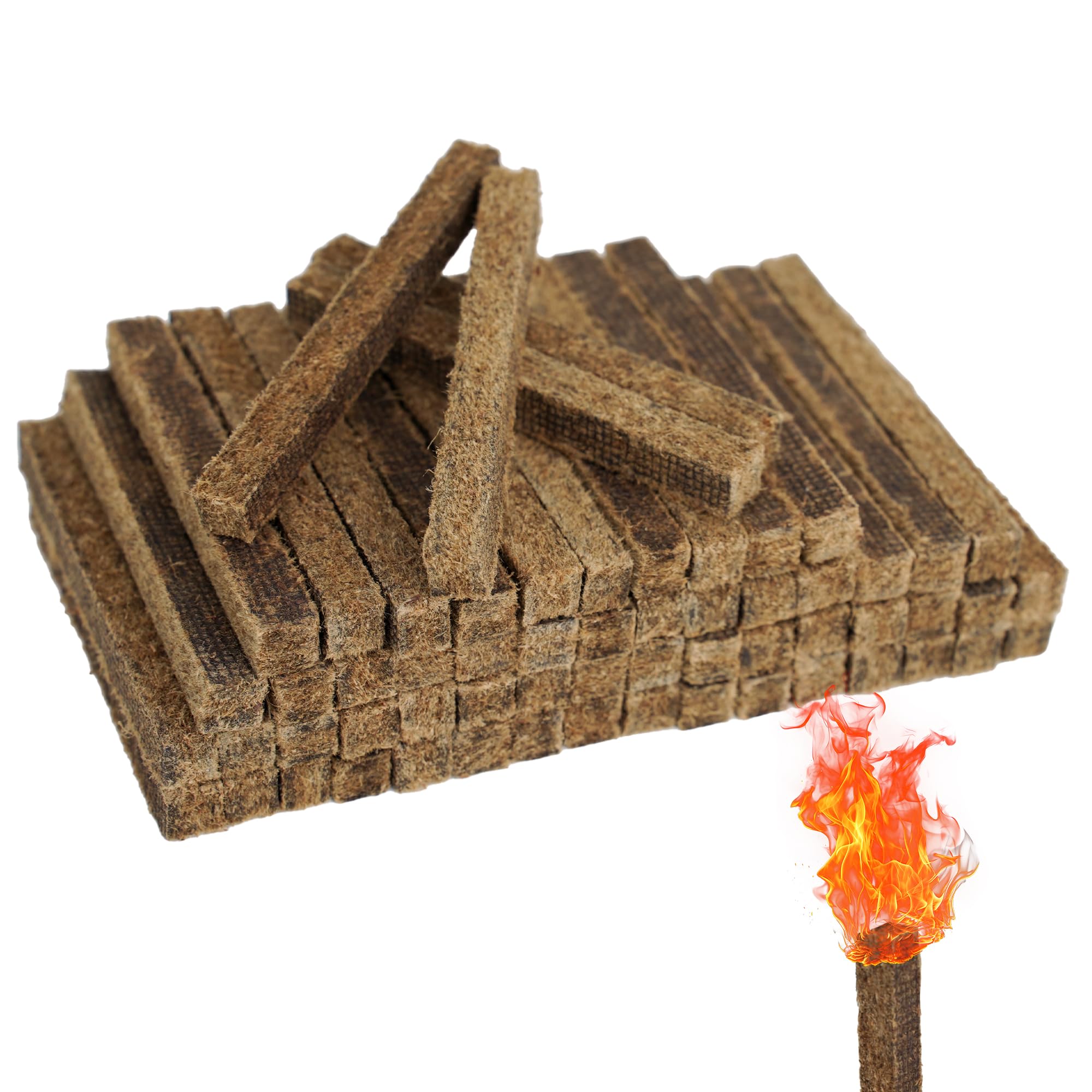 Amazon.com : HZCGJMY 60Pcs Fire Starters Sticks Waterproof Firestarters ...