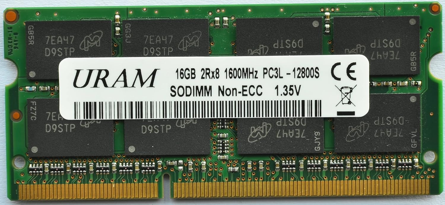 Memoria DDR3L RAM individual 16 GB 1600 MHz 2RX8 PC3L-12800S PC3 12800 ...