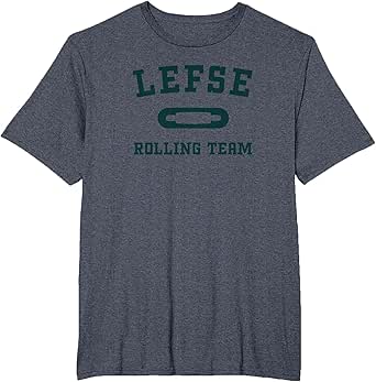 Amazon.com: Funny Lefse Making Lefse Rolling Team T-Shirt, Men's Big ...
