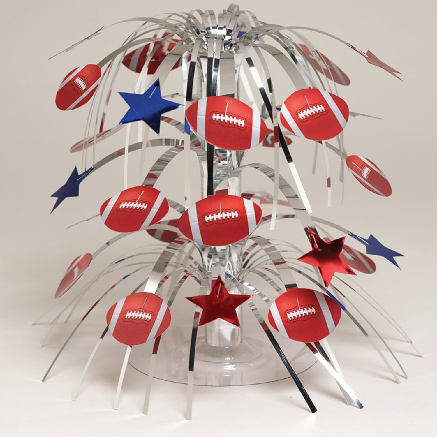 Amazon.com: Creative Converting - Football Mini Cascading Centerpiece ...