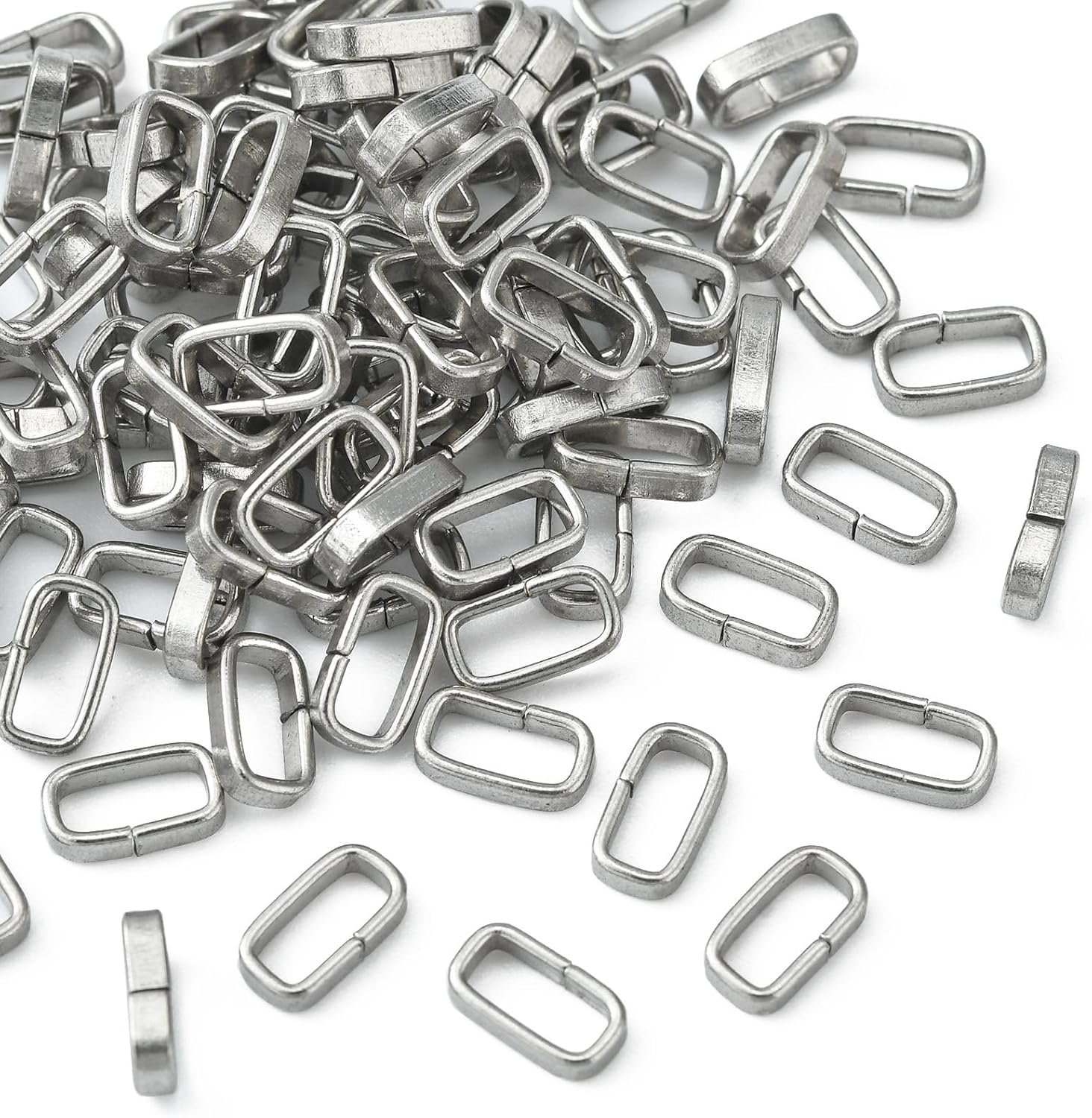 Amazon.com: LiQunSweet 100 Pcs Stainless Steel Quick Link Connectors ...