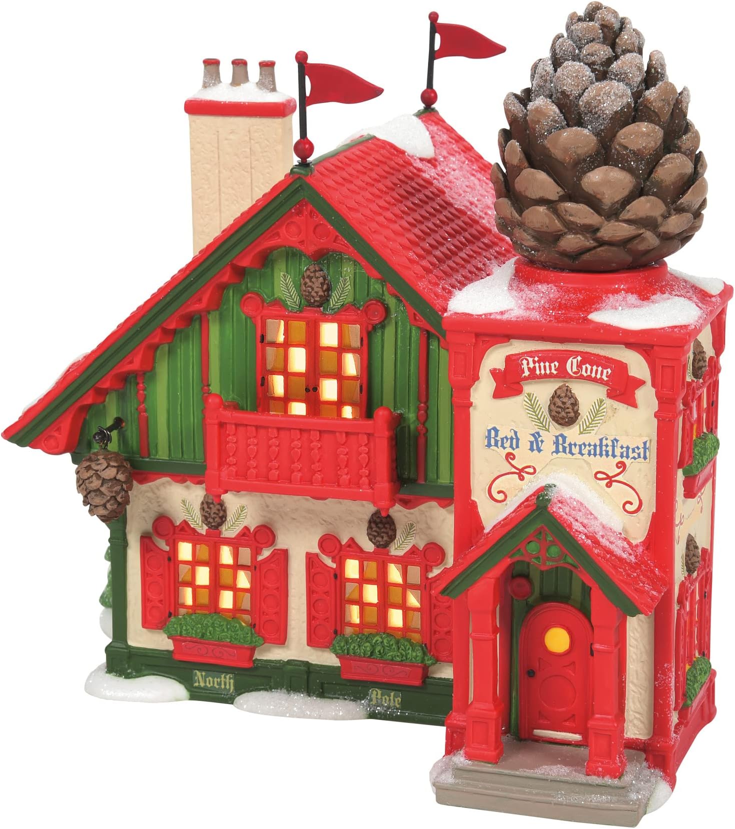 Amazon.com: Department 56 Beetlejuice Village Dante's Inferno Lounge ...