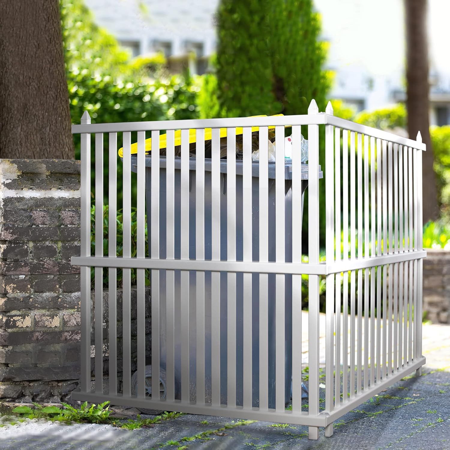 Snapklik.com : Vinyl Outdoor Privacy Screen Kit - 48" W X 48" H, Ideal ...