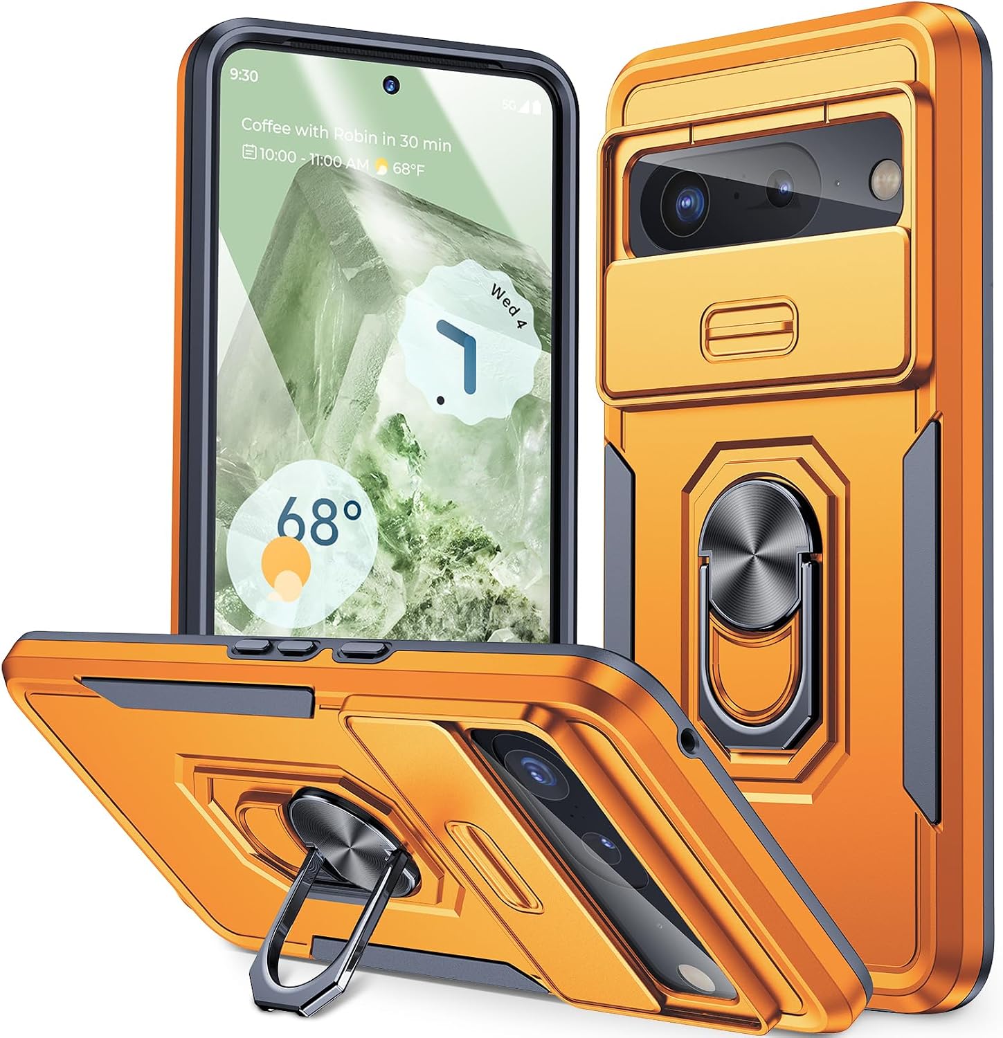 Amazon.com: Simtect for Google Pixel 8 Case with Camera Cover[16FT ...