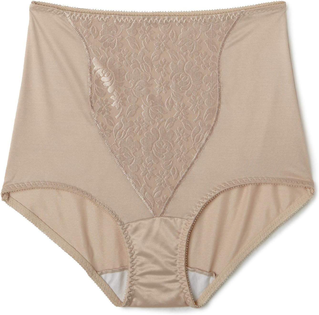 Bali Women's Light Control Brief with Lace Tummy Panel, Soft taupe ...