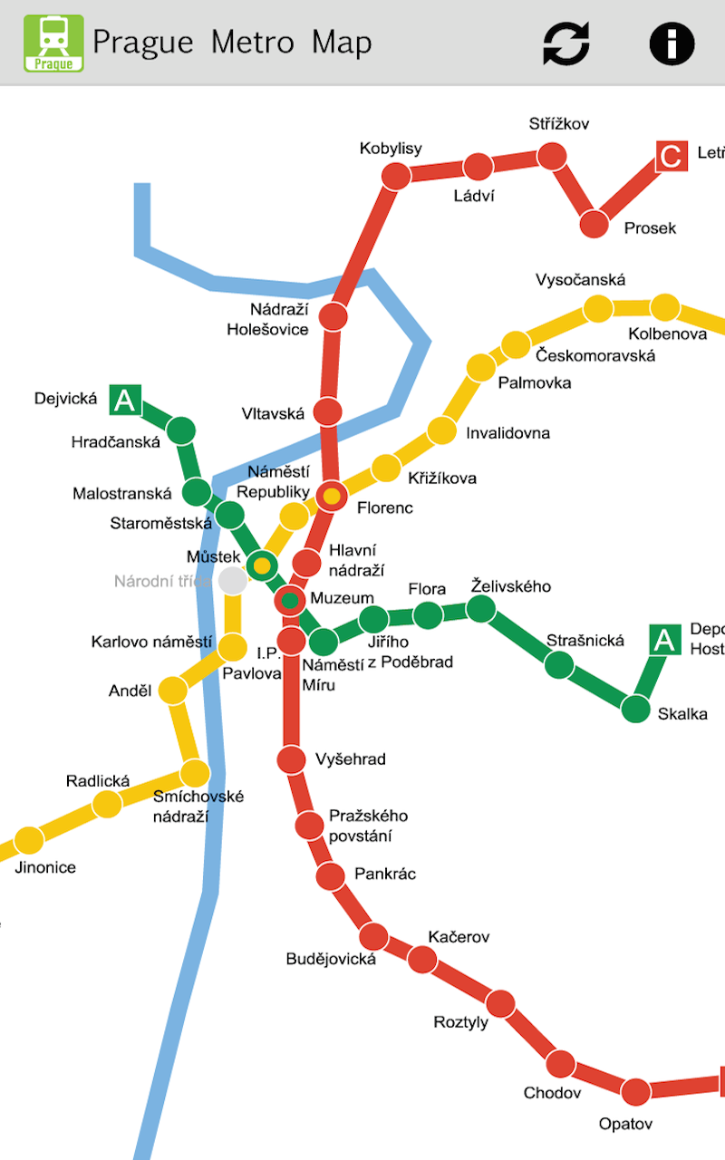 Prague Metro - App on the Amazon Appstore