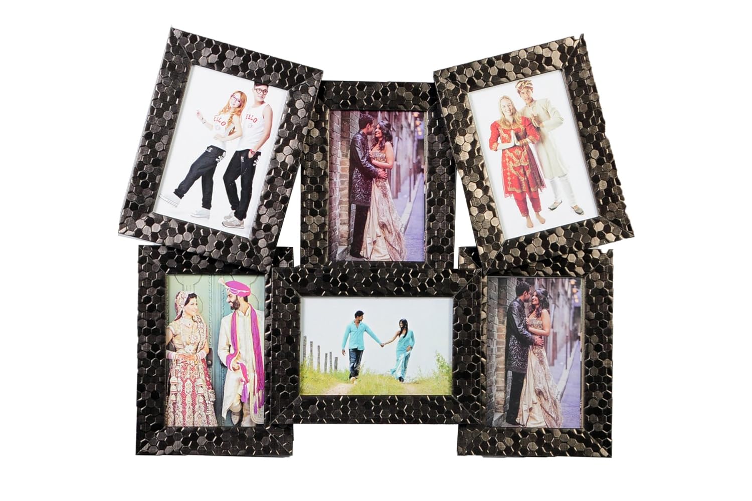 Set Of 6 Collage Photo Frames For Preserving Ur Memories In A ...