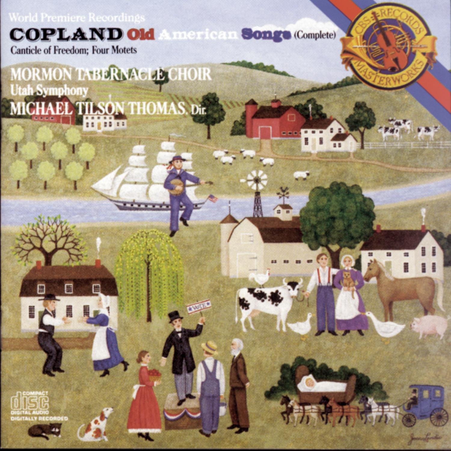 Amazon.com: Copland: Old American Songs / Canticle Of Freedom / Four ...