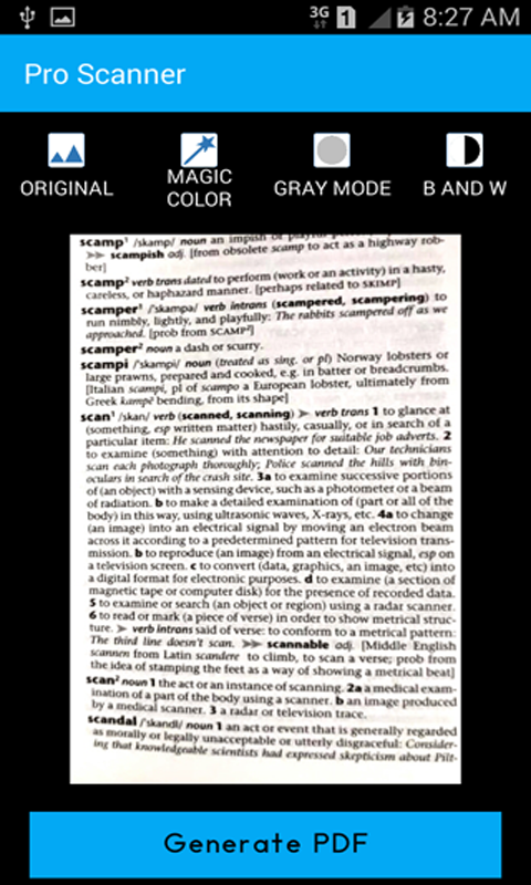 Pro Scanner:Amazon.de:Appstore for Android