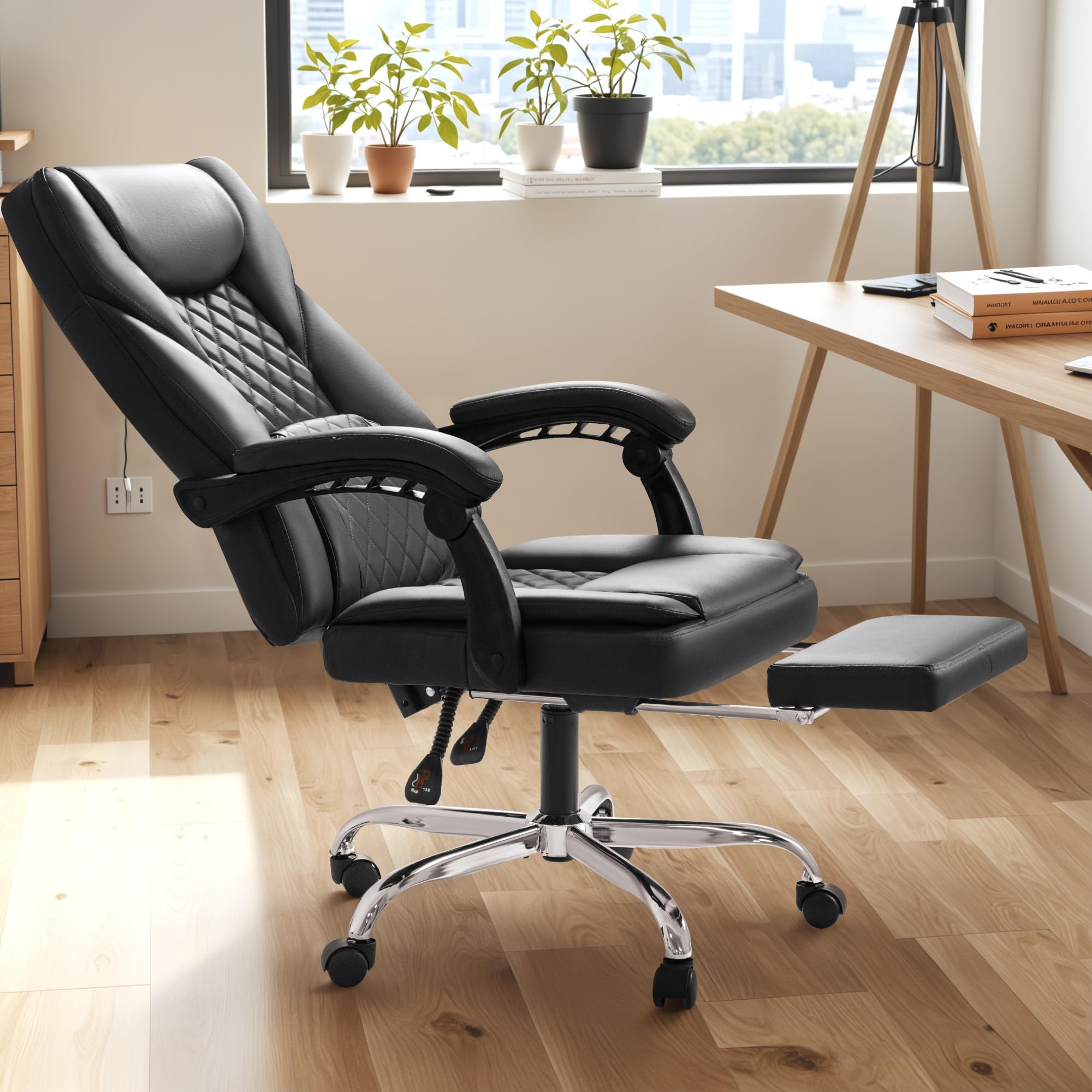 Snapklik.com : Shahoo Executive Office Chair High Back Adjustable ...