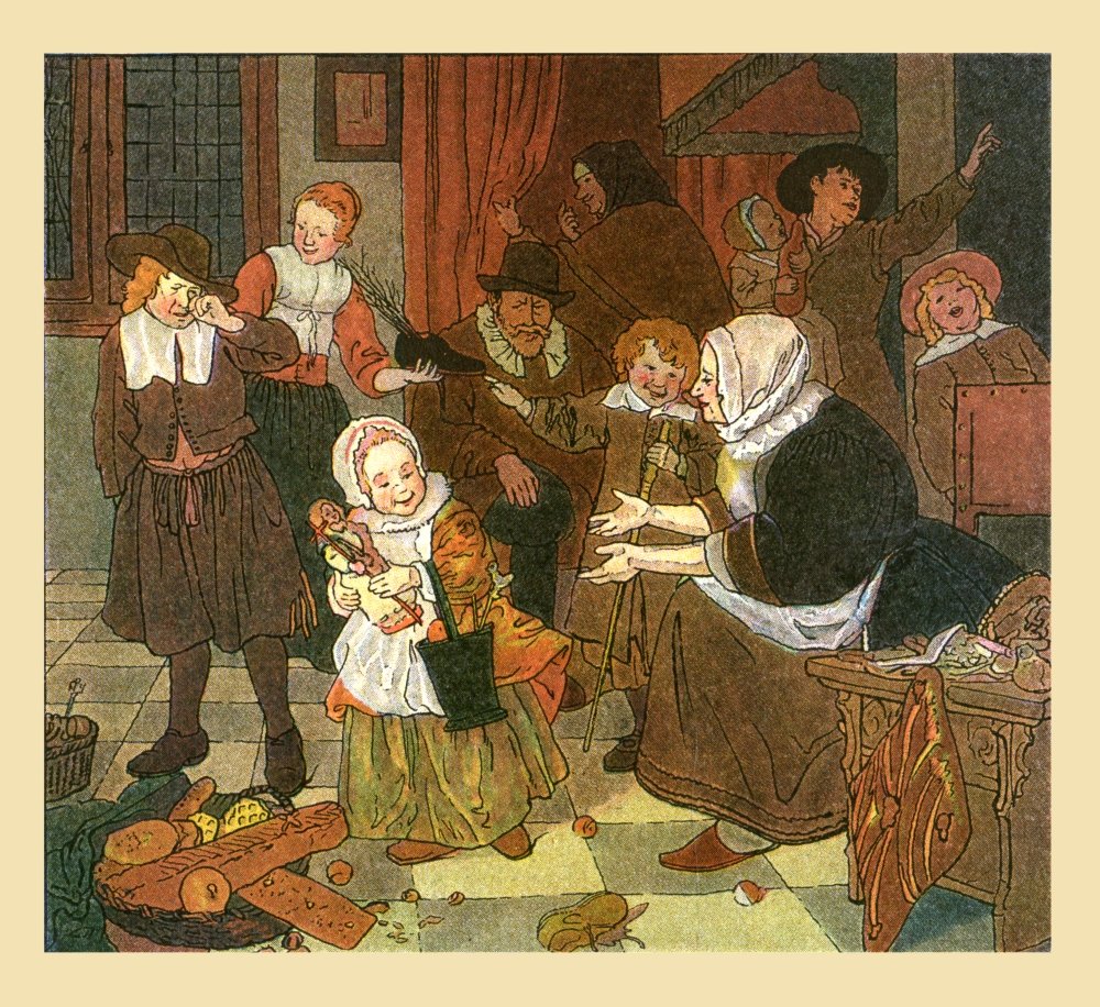 The Feast Of Saint Nicholas Jan Steen