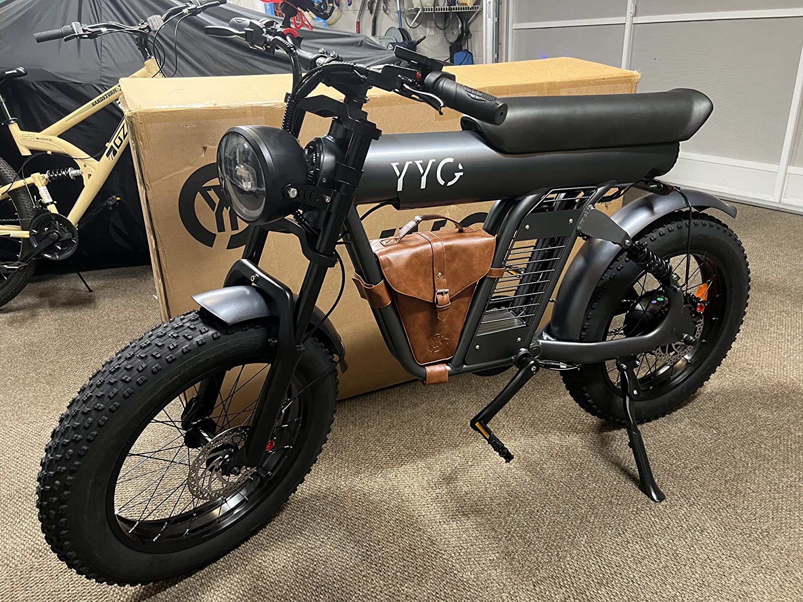 $94/mo - Finance YYG Cool Electric Bike for Adults 1200W, 20 Inch Fat ...
