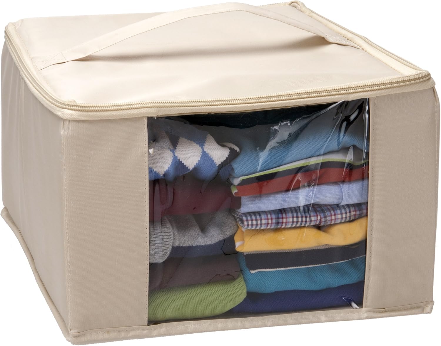 Amazon.com: Bold Star Foldable Storage Box with Window - Medium Size ...