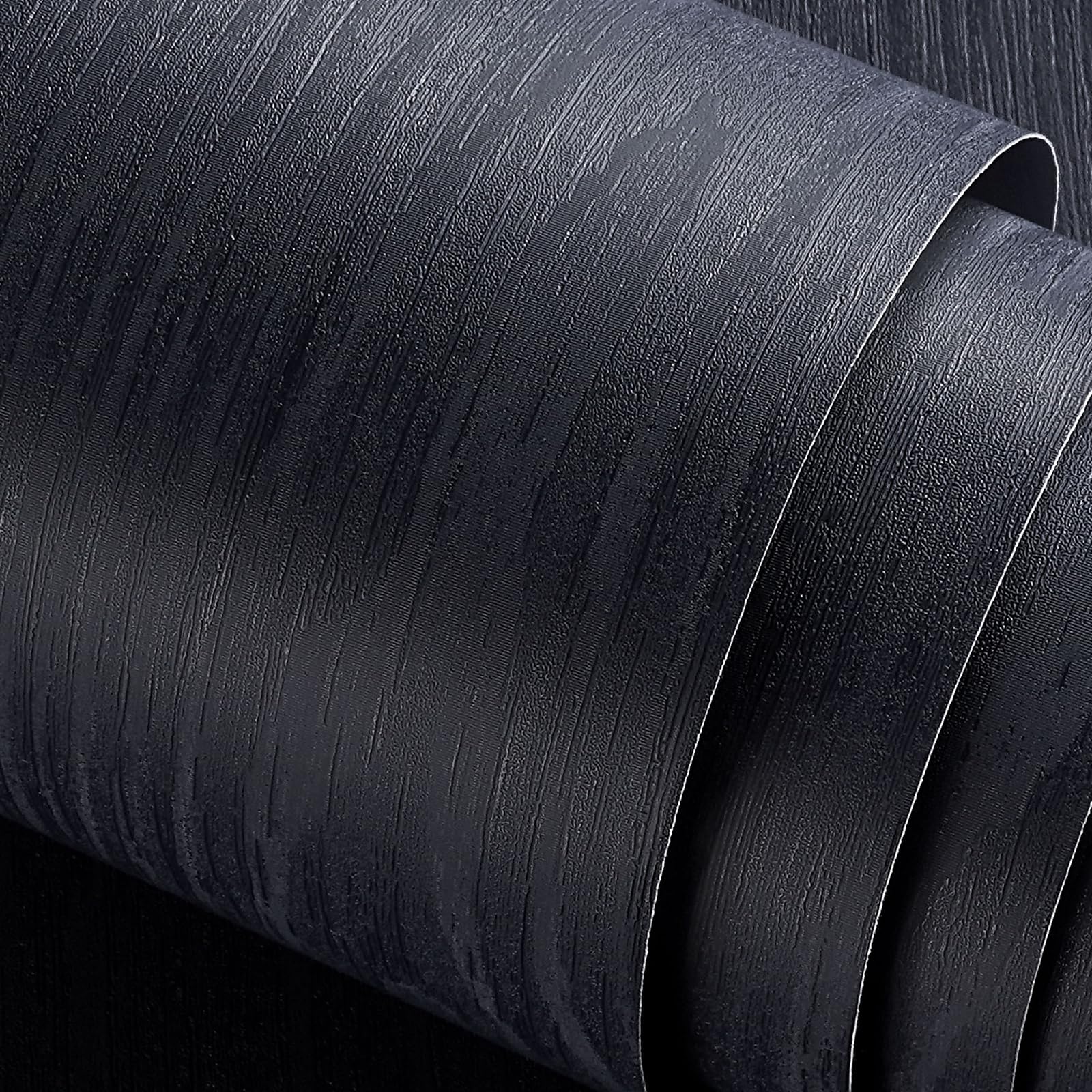 Stickyart Dark Blue Contact Paper for Cabinets Wood Grain Contact Paper ...