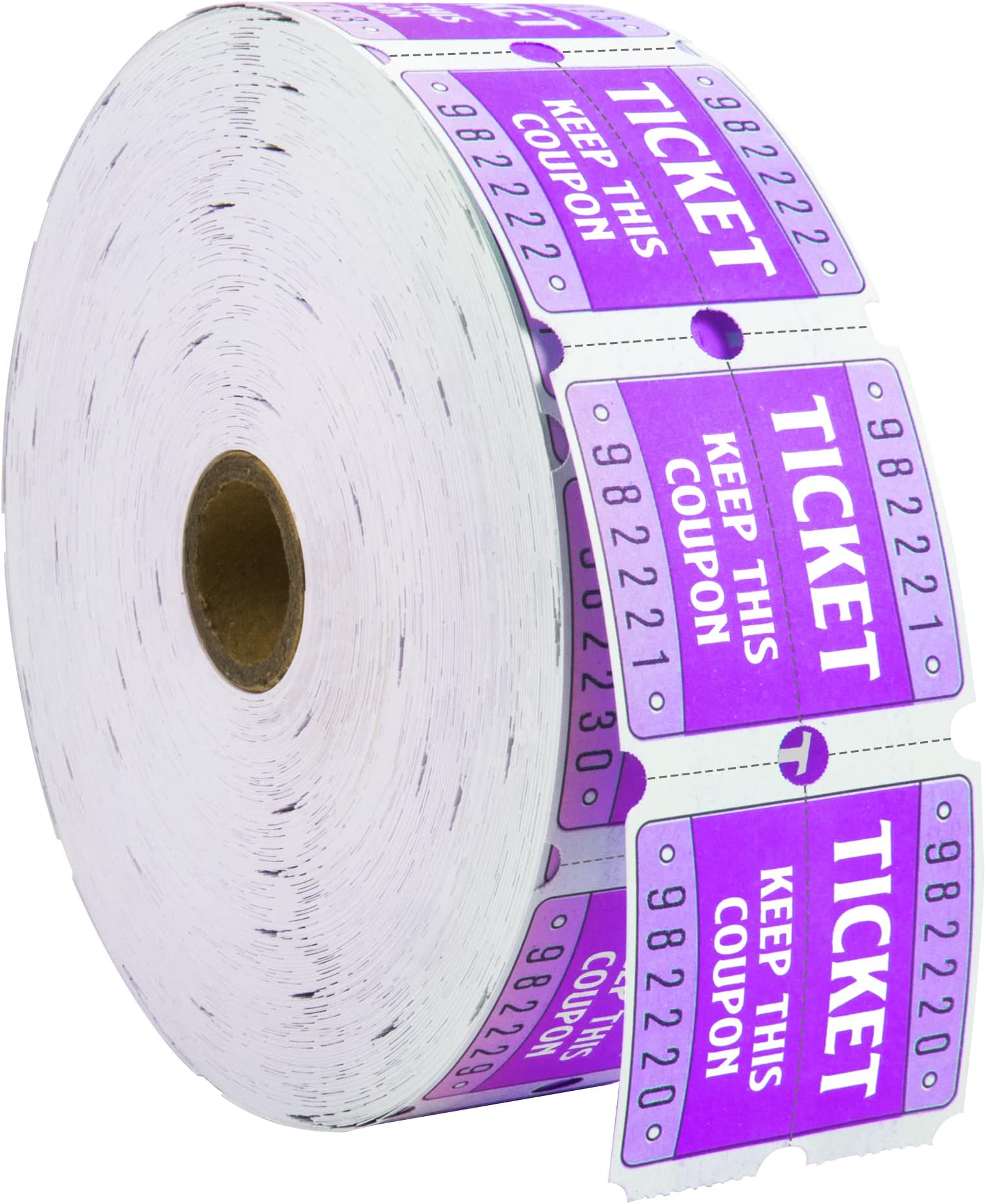 Amazon.com: The Ticket GURU-Large Number Raffle 50/50 TICKETS-2000/ROLL ...