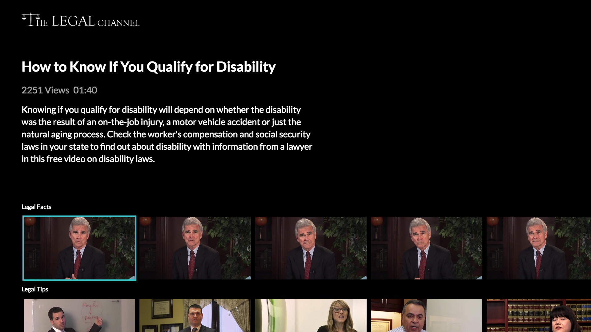 The Legal Channel - App on Amazon Appstore