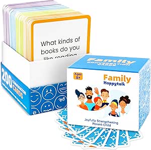 Amazon.com: XLART 200 Family Conversation Cards: Engaging Questions for ...