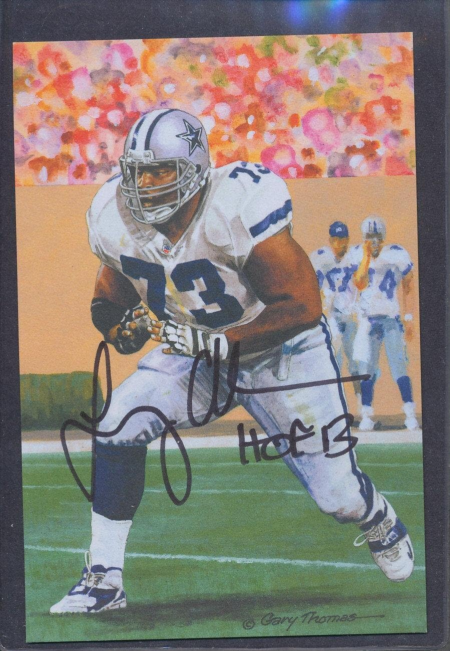 Larry Allen Signed 2013 Goal Line Art Card Autograph Auto AC80525 - PSA ...
