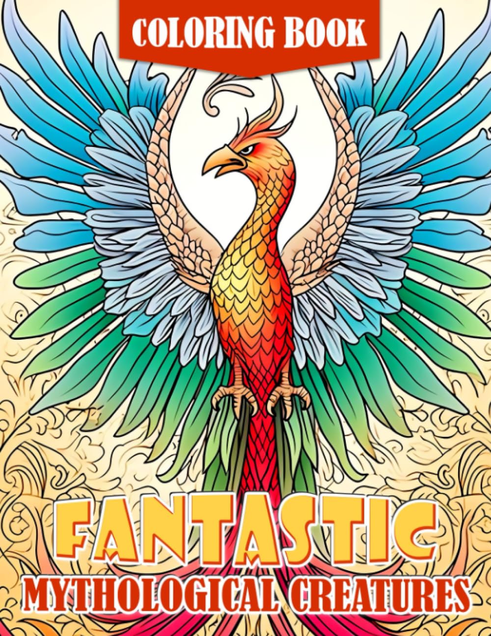 Amazon.com: Fantastic Mythological Creatures Coloring Book: Enter the ...