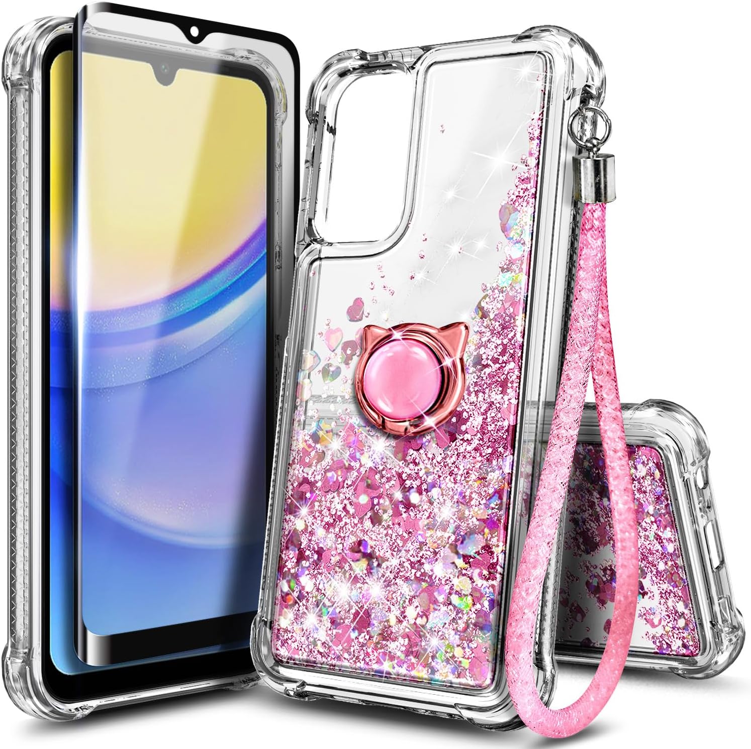 Amazon.com: WDHD Compatible with Gabb Phone 4 Pro Case, Glitter ...