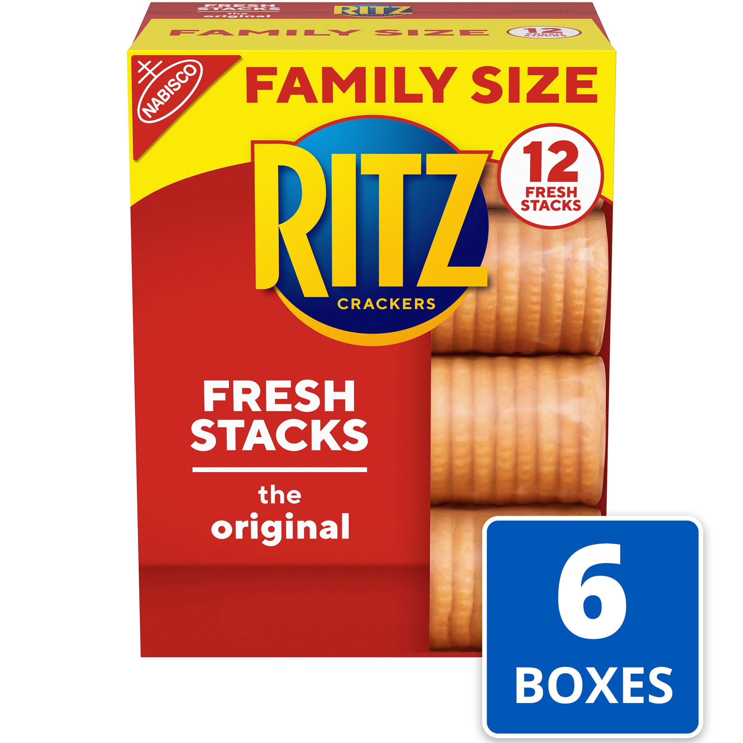 Snapklik.com : RITZ Fresh Stacks Original Crackers, Family Size, 1.11 Pound
