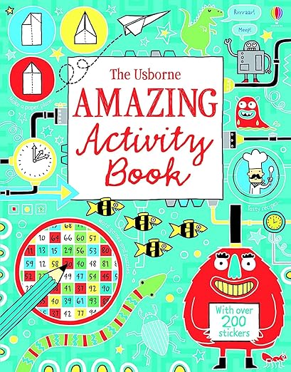 The Usborne Amazing Activity Book : Various: Amazon.co.uk: Books
