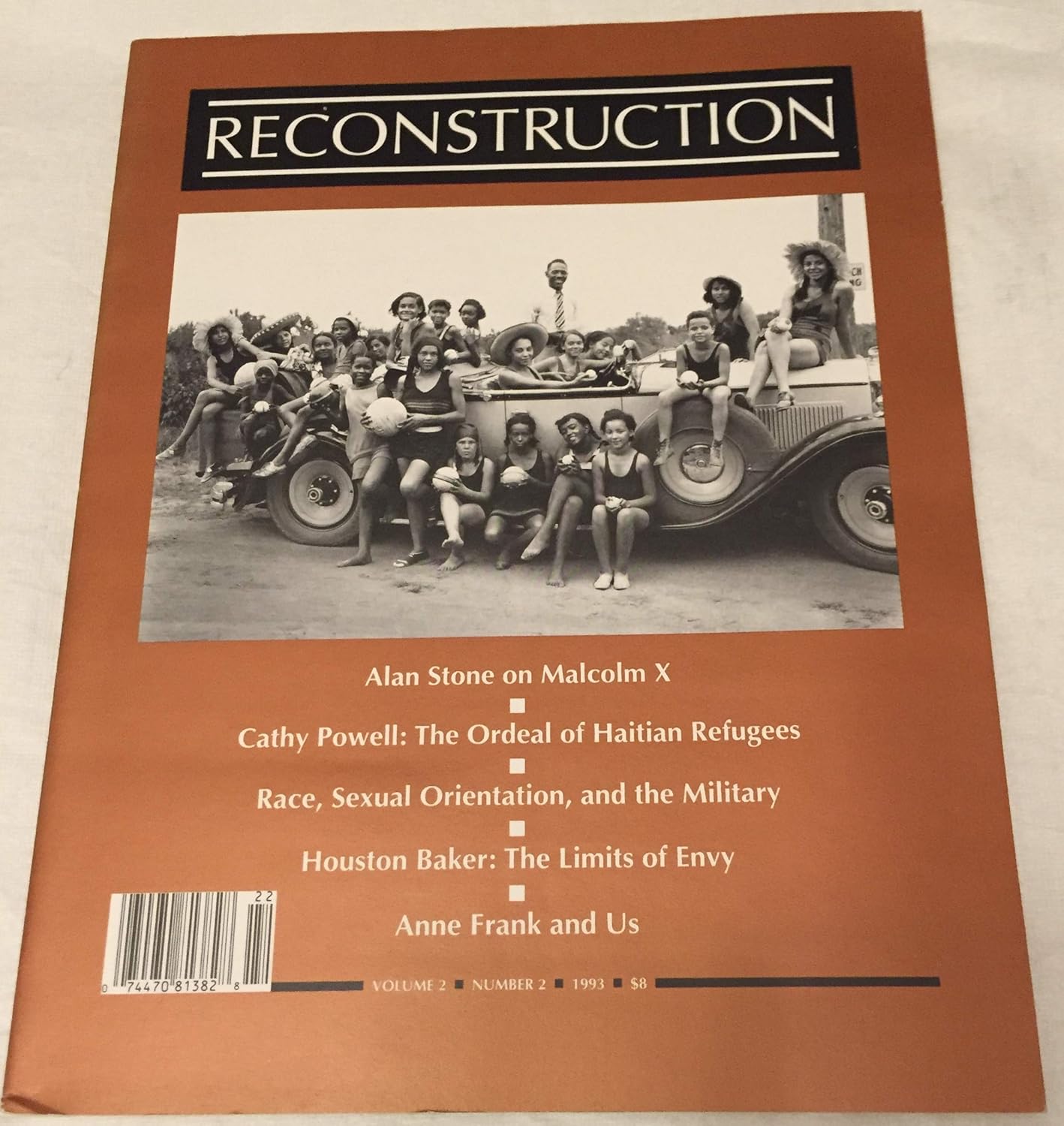 RECONSTRUCTION - Volume 2, Number 2, 1993 (Includes 2 Articles Related ...
