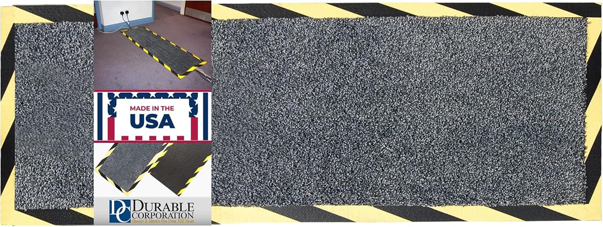 Amazon.com : Durable Corp Cable Safe Cord Cover Nylon Carpet, Cable ...