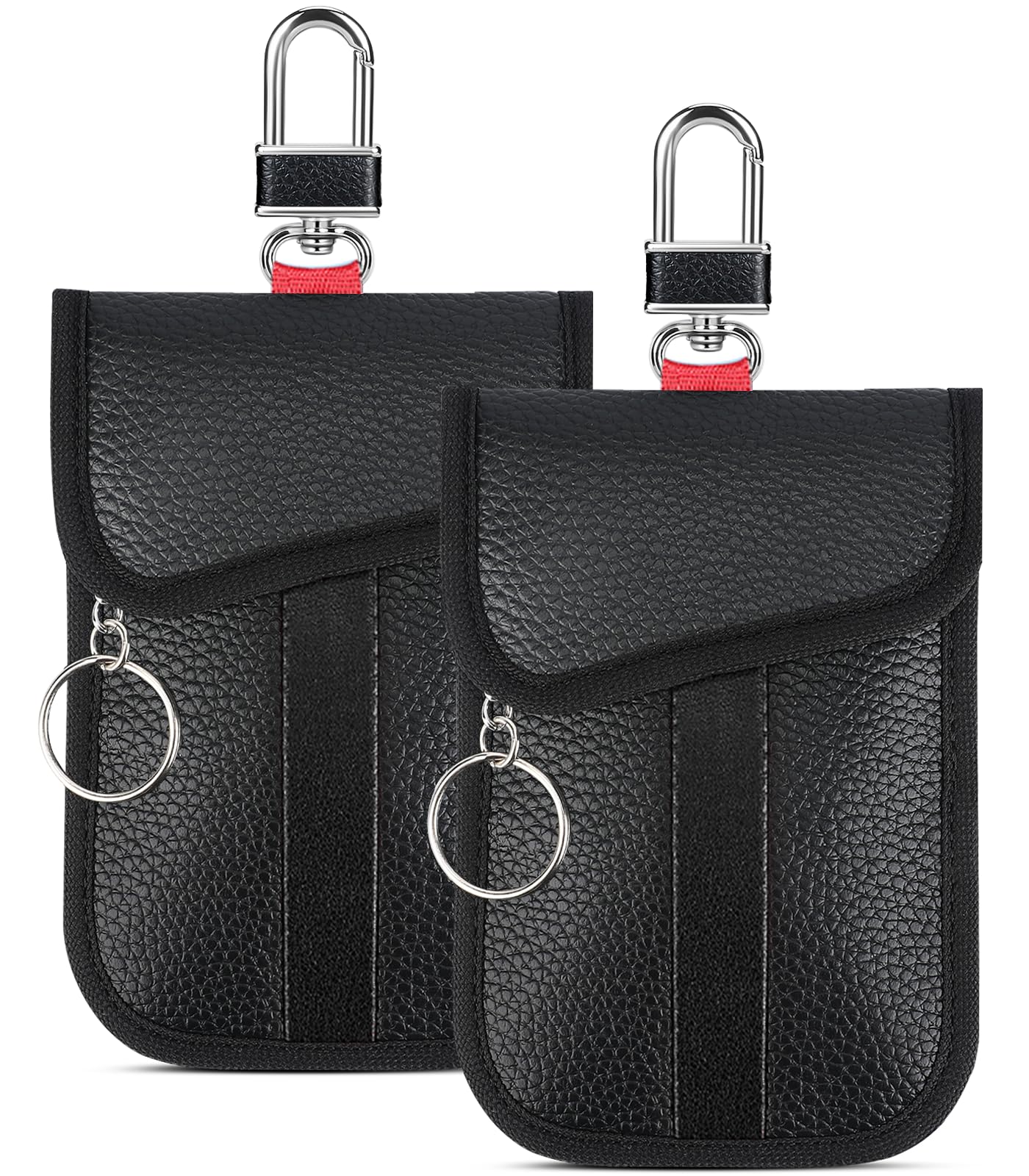 2 Pack Faraday Pouch for Car Keys, LAFEGIFT Keyless Car Key Signal ...