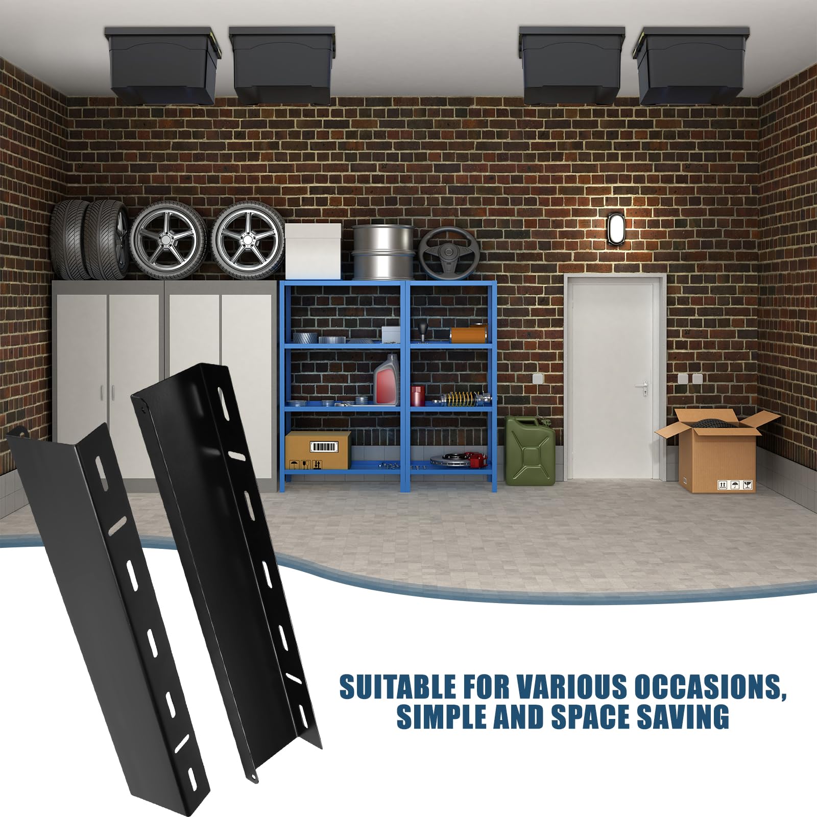 Overhead Garage Shelving Systems Garage Ceiling Storage Rack