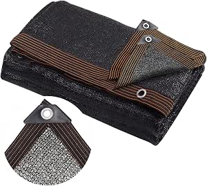 Amazon.com : VUAOHIY 40% Shade Cloth Cover Mesh with Grommets,Mesh Tarp ...