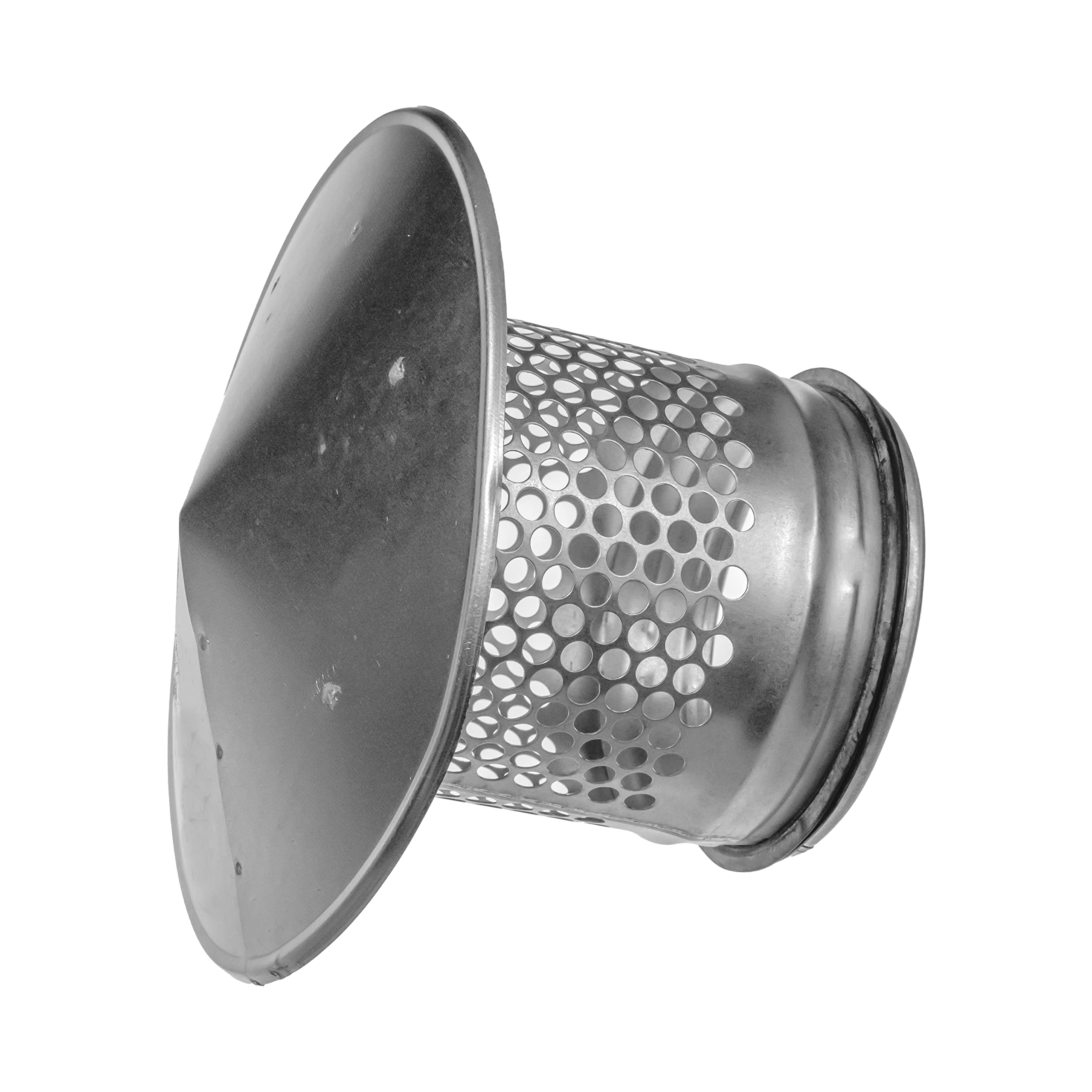 Snapklik.com : 5 Inch Round Roof Rain Cap HVAC Vent Galvanized Steel ...