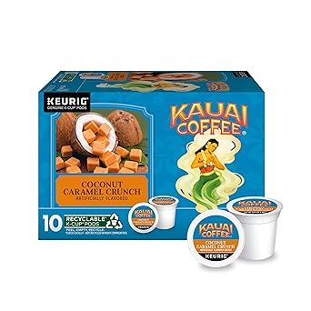 Amazon.com : Kauai Coffee K-Cup Pods for Keurig Brewers – Arabica ...