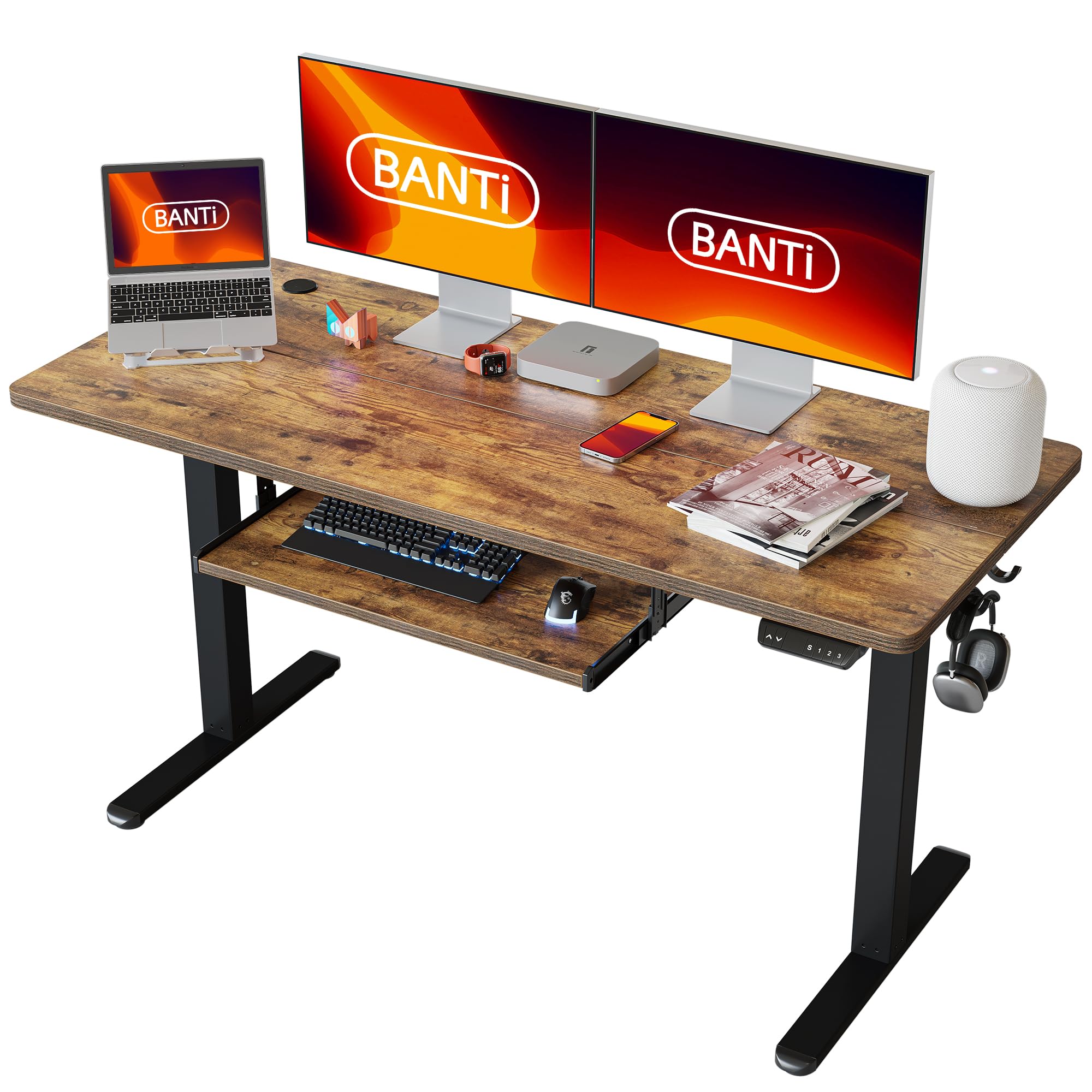 Snapklik.com : BANTI 55x24Standing Desk Adjustable Height