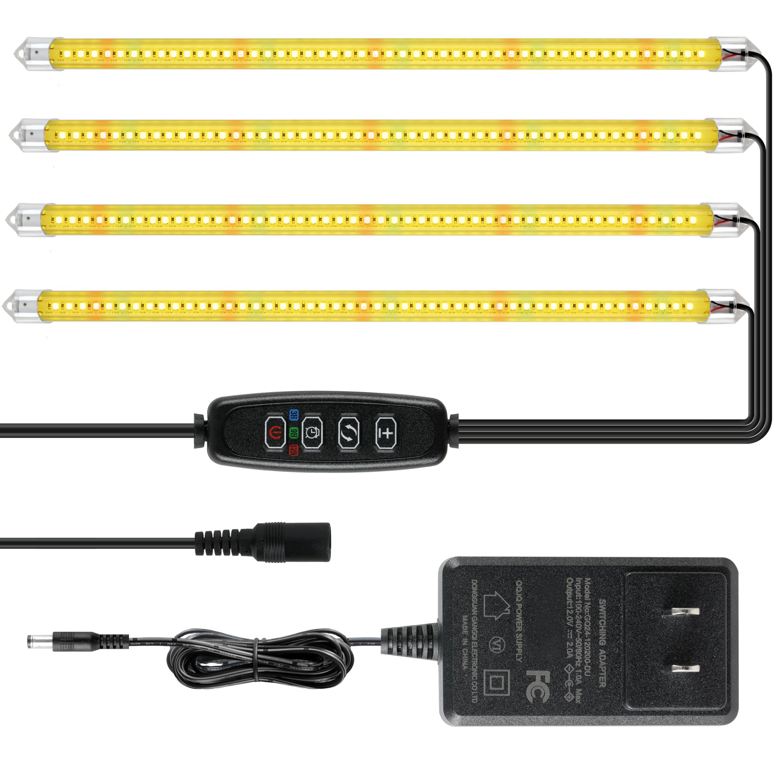 Snapklik.com : iPower 60W LED Plant Grow Light Strips Full Spectrum For ...