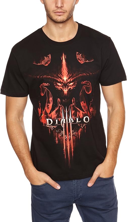 Diablo III T-Shirt - Burning, Größe M [Edizione: Germania] : Amazon.it ...