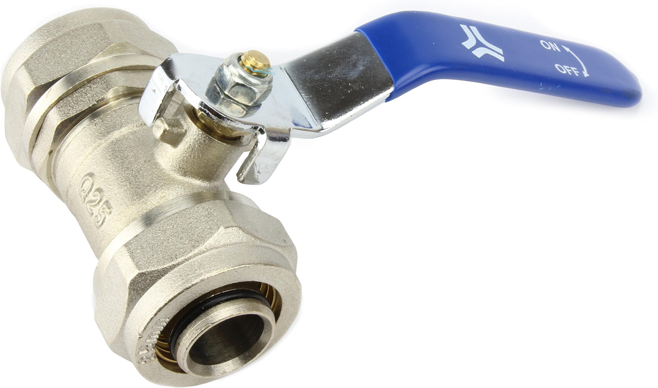 RAPID AIR FASTPIPE BALL VALVE SHUT OFF FOR 3/4" FAST PIPE TUBING, FOR ...
